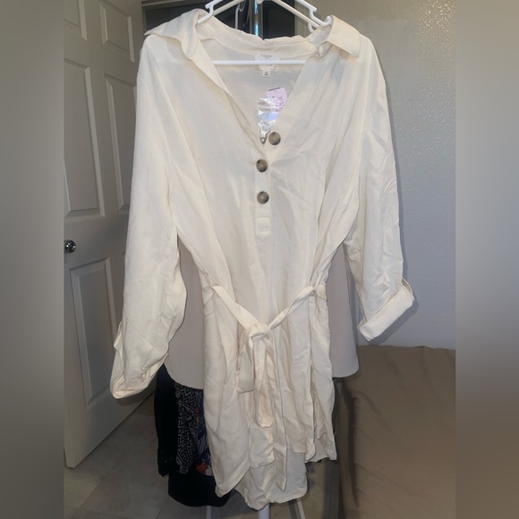 Tops | Cream Tunic | Poshmark